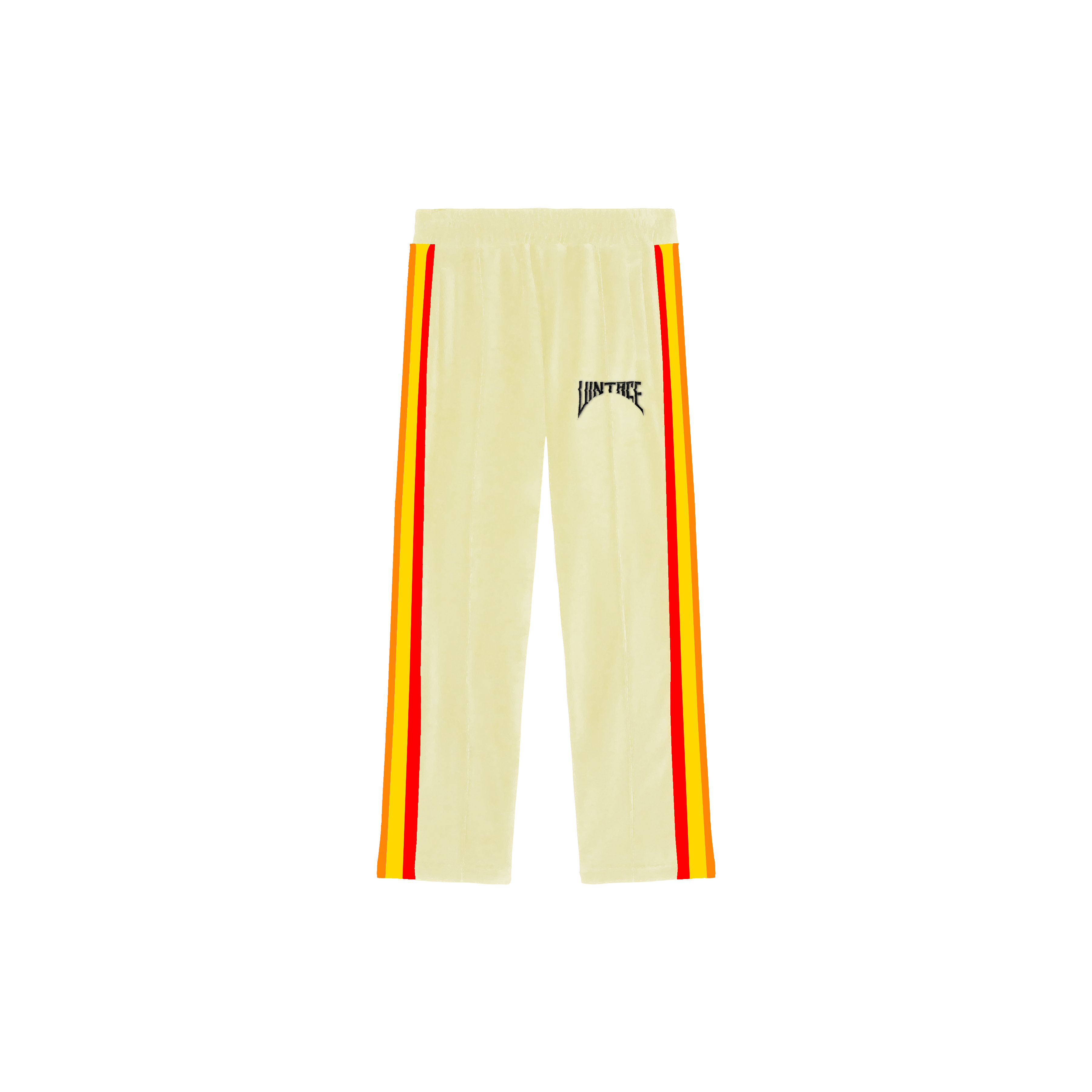 CREAM TRACK PANTS – VINTAGE SKINS